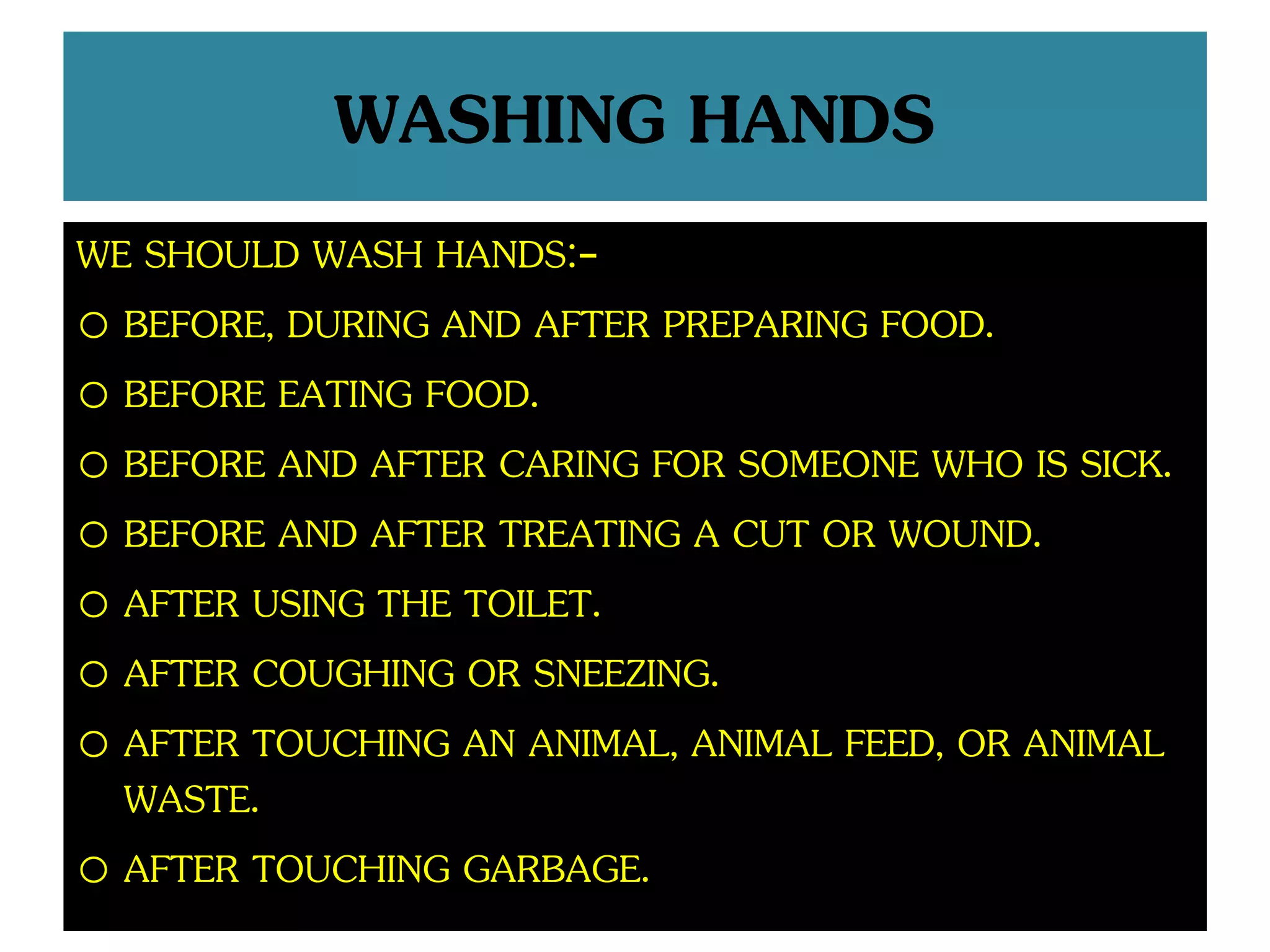 Personal hygiene for kids 1 Bhavika | PPT