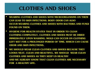 Personal hygiene for kids 1 Bhavika | PPT