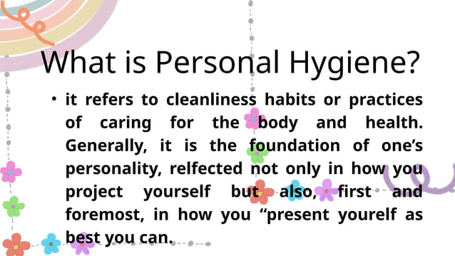 Personal Hygiene & Good Grooming.powerpoint | PPTX