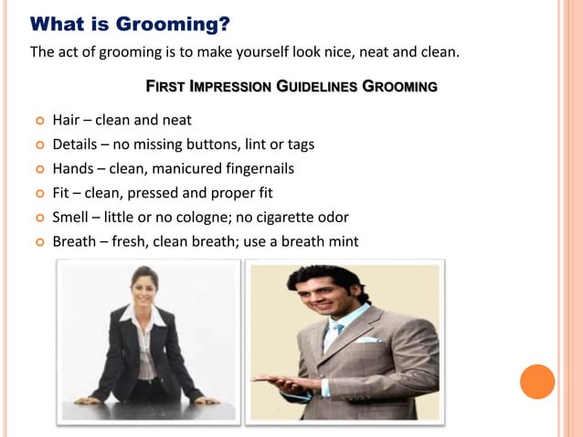 Personal Hygiene Importance and Grooming Checklist For Men & Women | PPTX