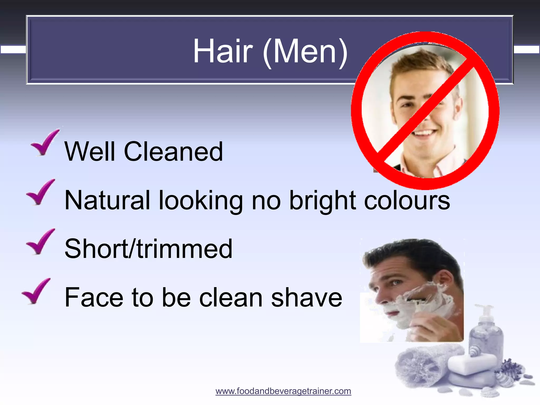 Health and Safety - Personal Hygiene & Grooming | PDF Health and Safety - Personal Hygiene & Grooming | PDF
