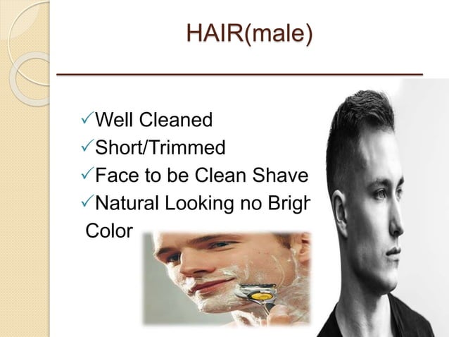 Personal Hygiene & Grooming Standers of Hotel Industry | PPTX | Shaving ...