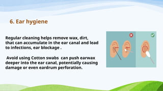 PERSONAL HYGIENE HABITS and the steps to be followed pptx | PPTX