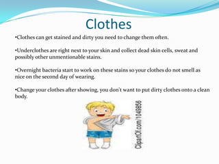 Personal hygiene ppt | PPTX