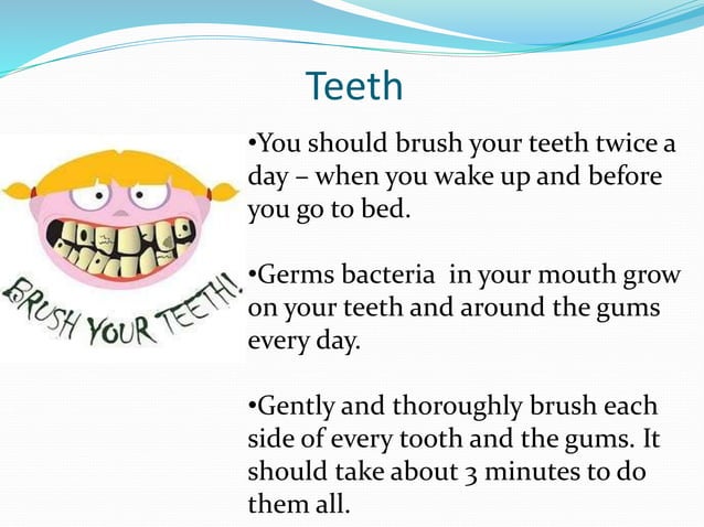 Personal hygiene ppt | PPTX