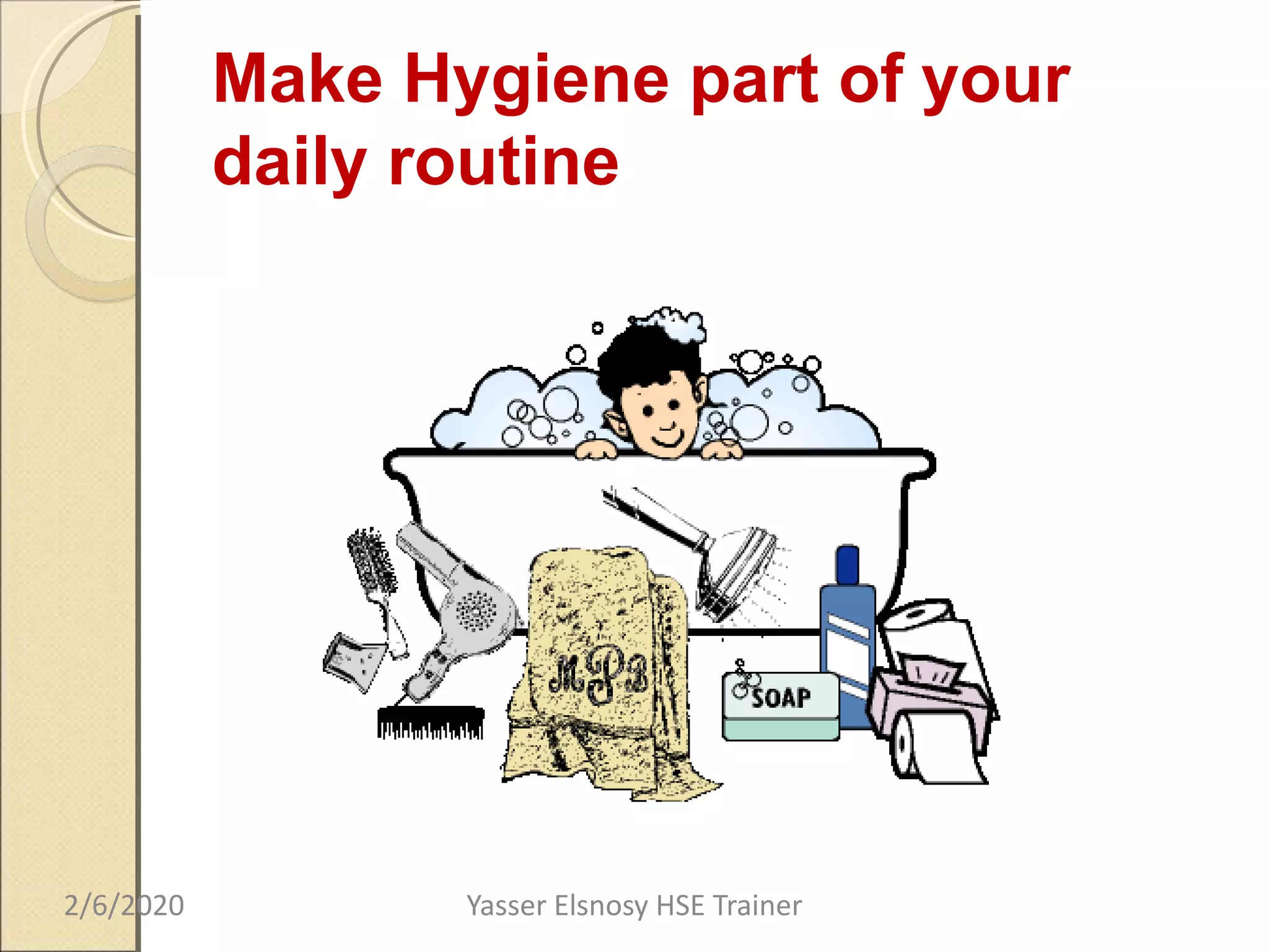 Personal hygiene- short | PPTX