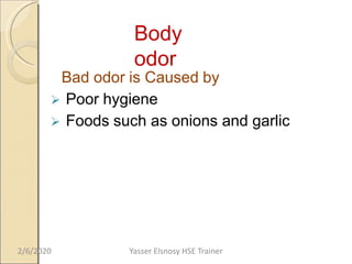 Personal hygiene- short | PPTX | Bath and Shower | Personal Care