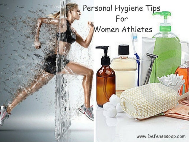 Personal hygiene tips for women athletes