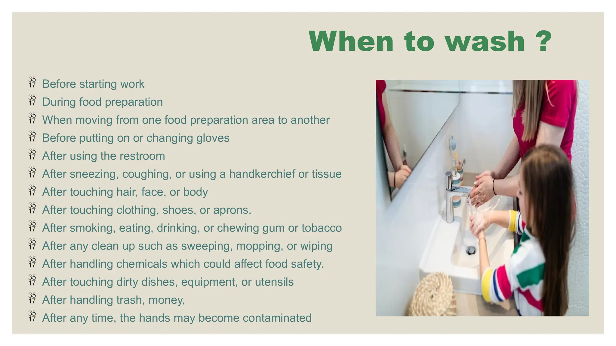 Personal Hygiene Training for food factory | PPTX
