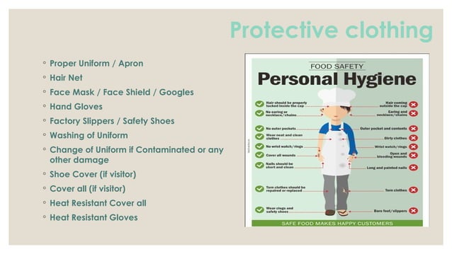 Personal Hygiene Training for food factory | PPTX