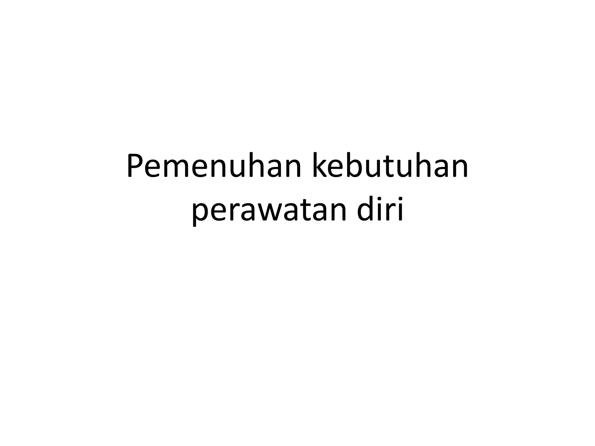 Personal hygine | PPTX