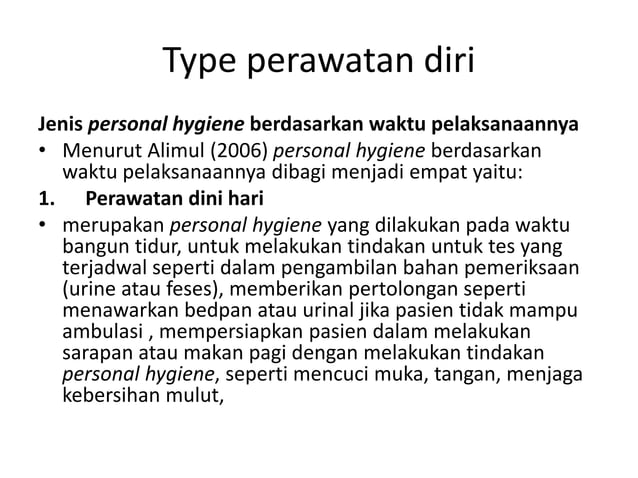 Personal hygine | PPTX