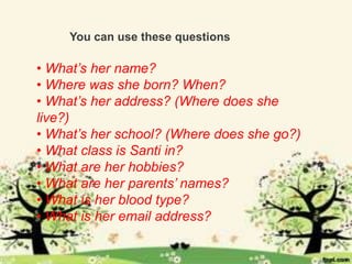 Personal identity | PPTX