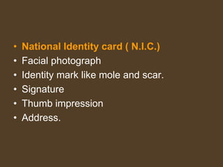Personal identity | PPTX