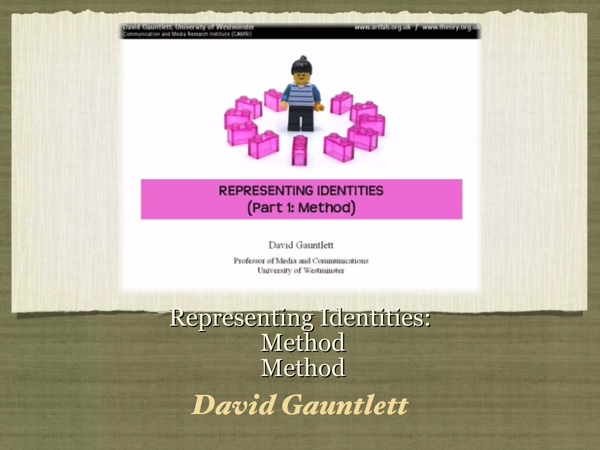 Personal identity theory | PPT