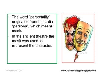 Personalilty final | PDF