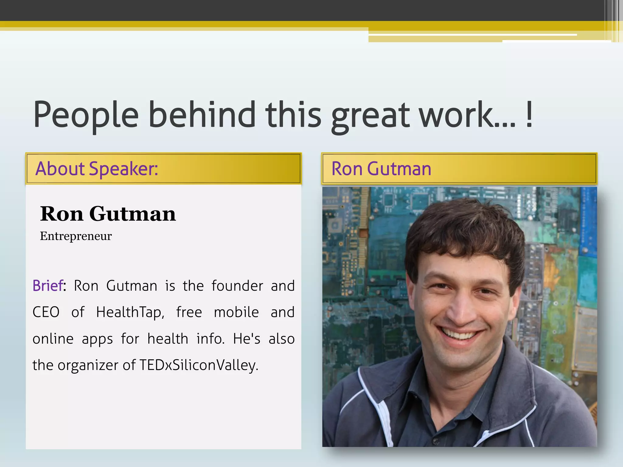 The hidden power of smiling | PPT