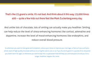 The hidden power of smiling | PPT