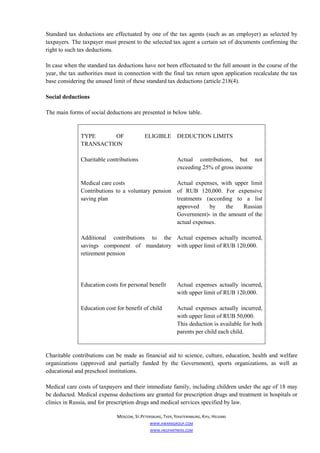Personal income tax in Russia | PDF