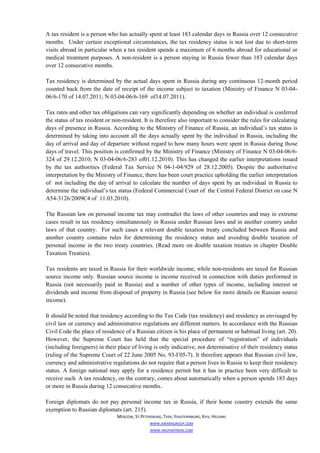 Personal income tax in Russia | PDF