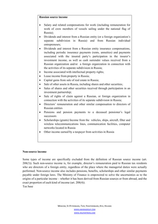 Personal income tax in Russia | PDF