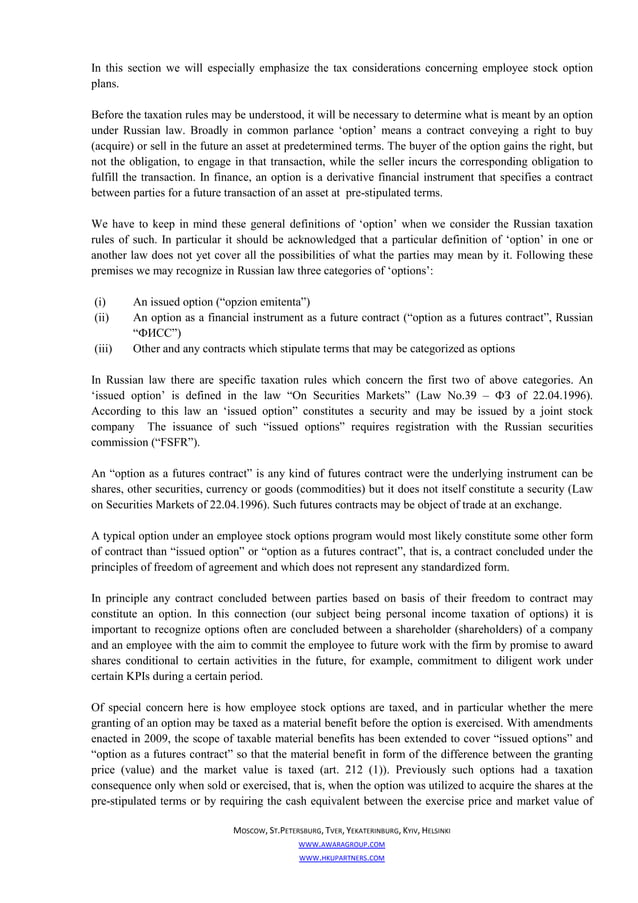 Personal income tax in Russia | PDF