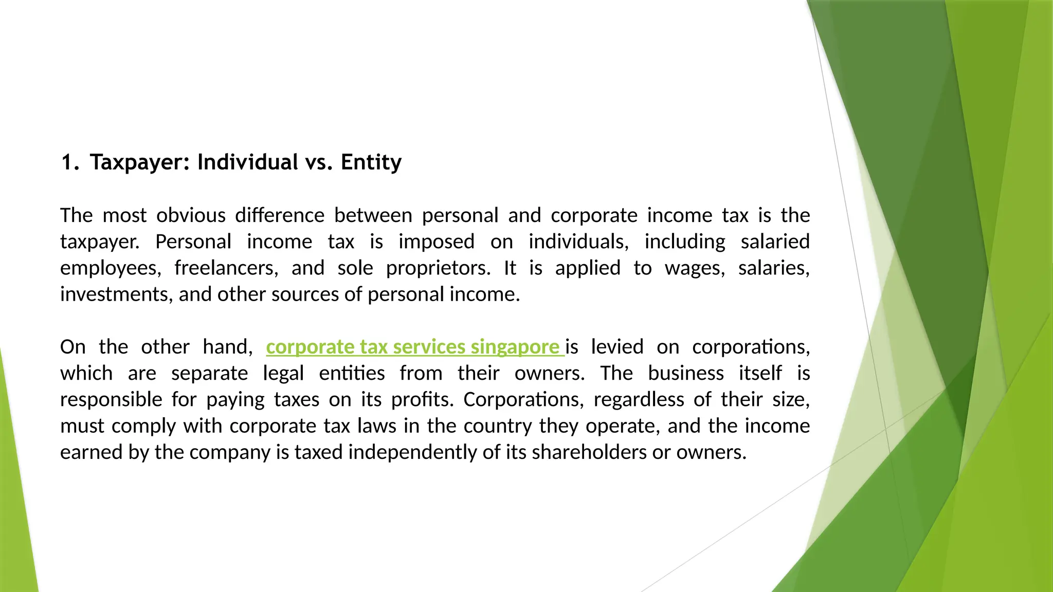 Personal Income Tax vs. Corporate Income Tax: Key Differences Explained ...