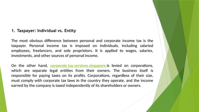 Personal Income Tax vs. Corporate Income Tax: Key Differences Explained ...