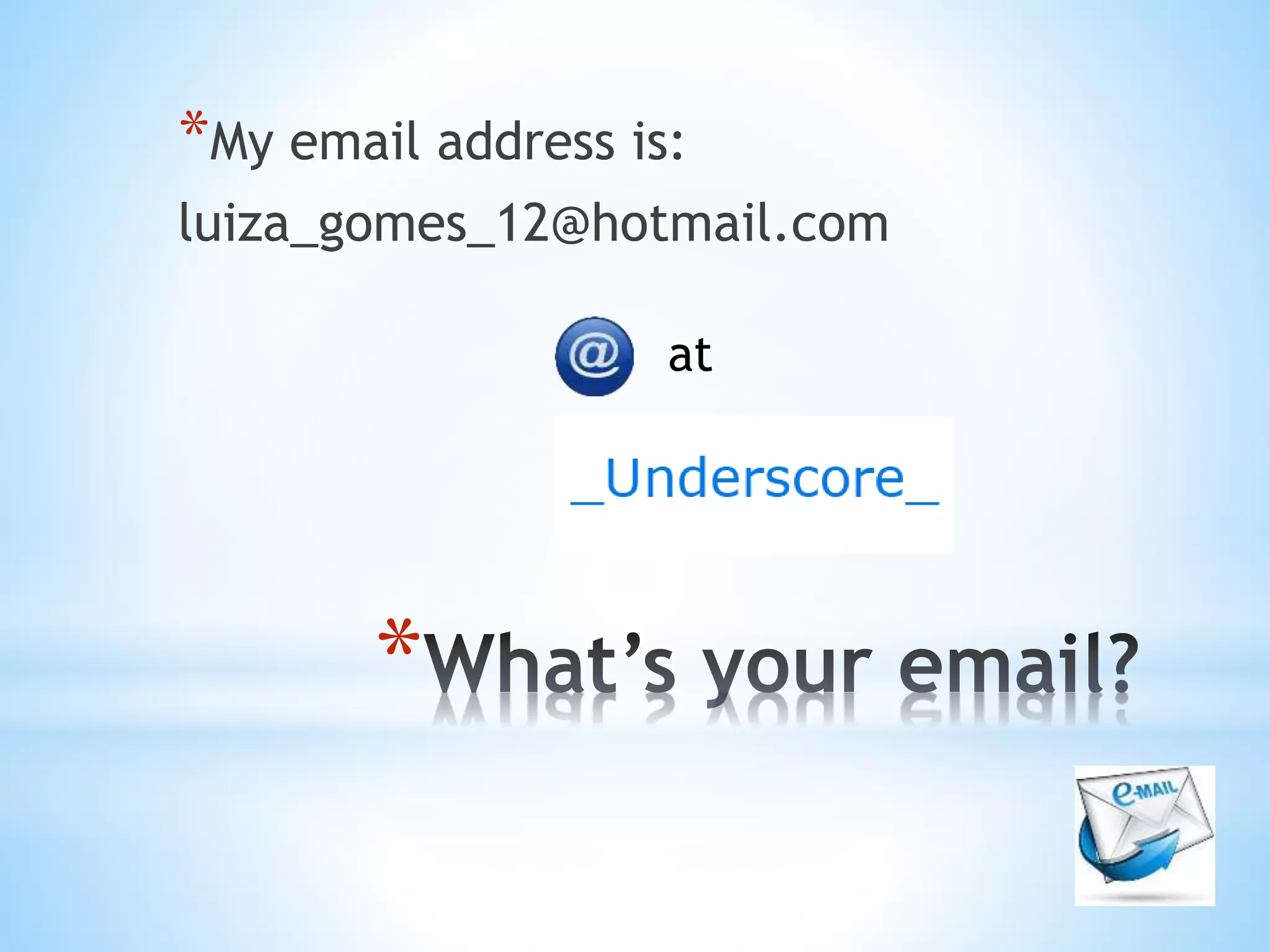 Personal information | PPTX