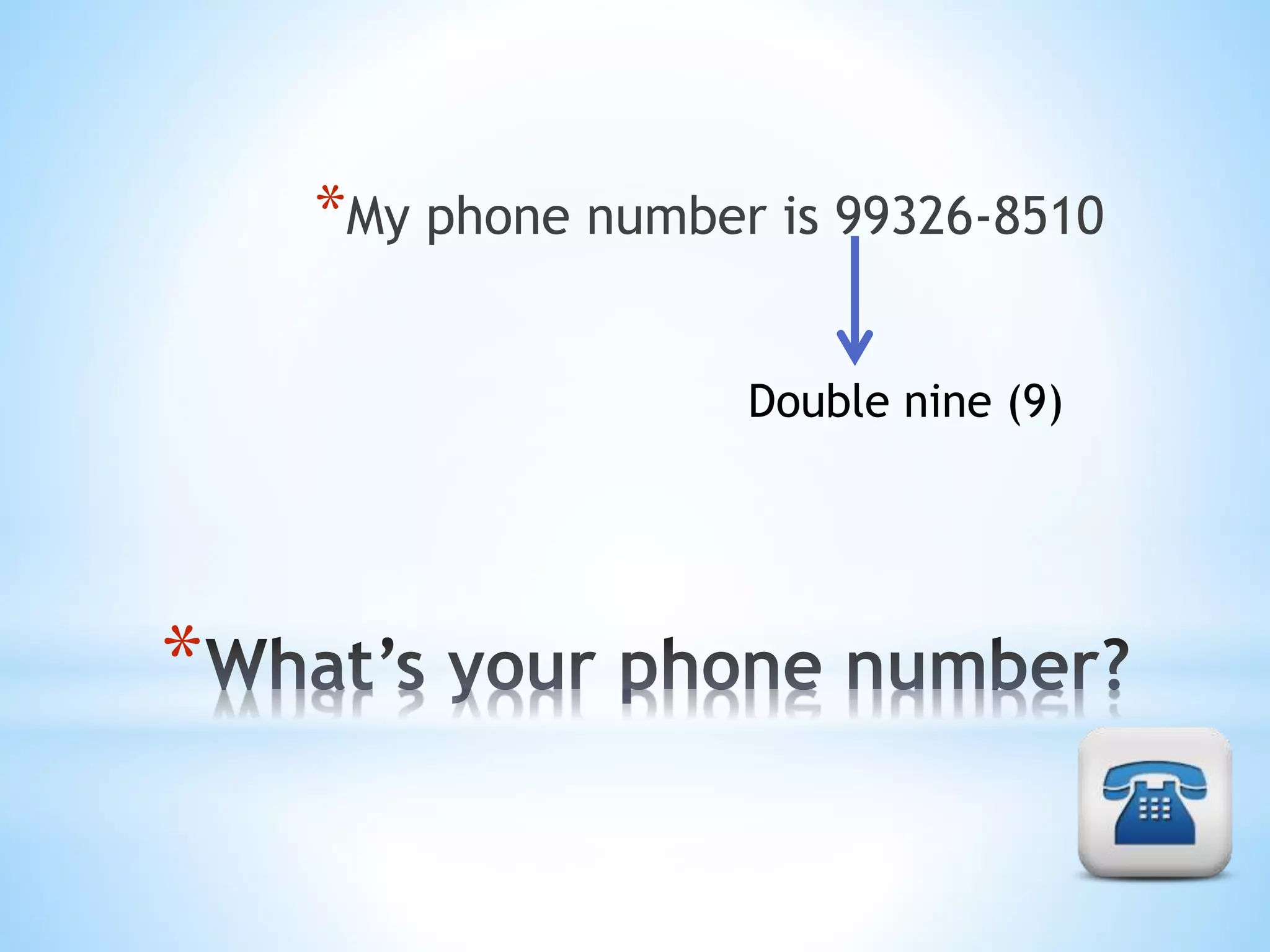 Personal information | PPTX