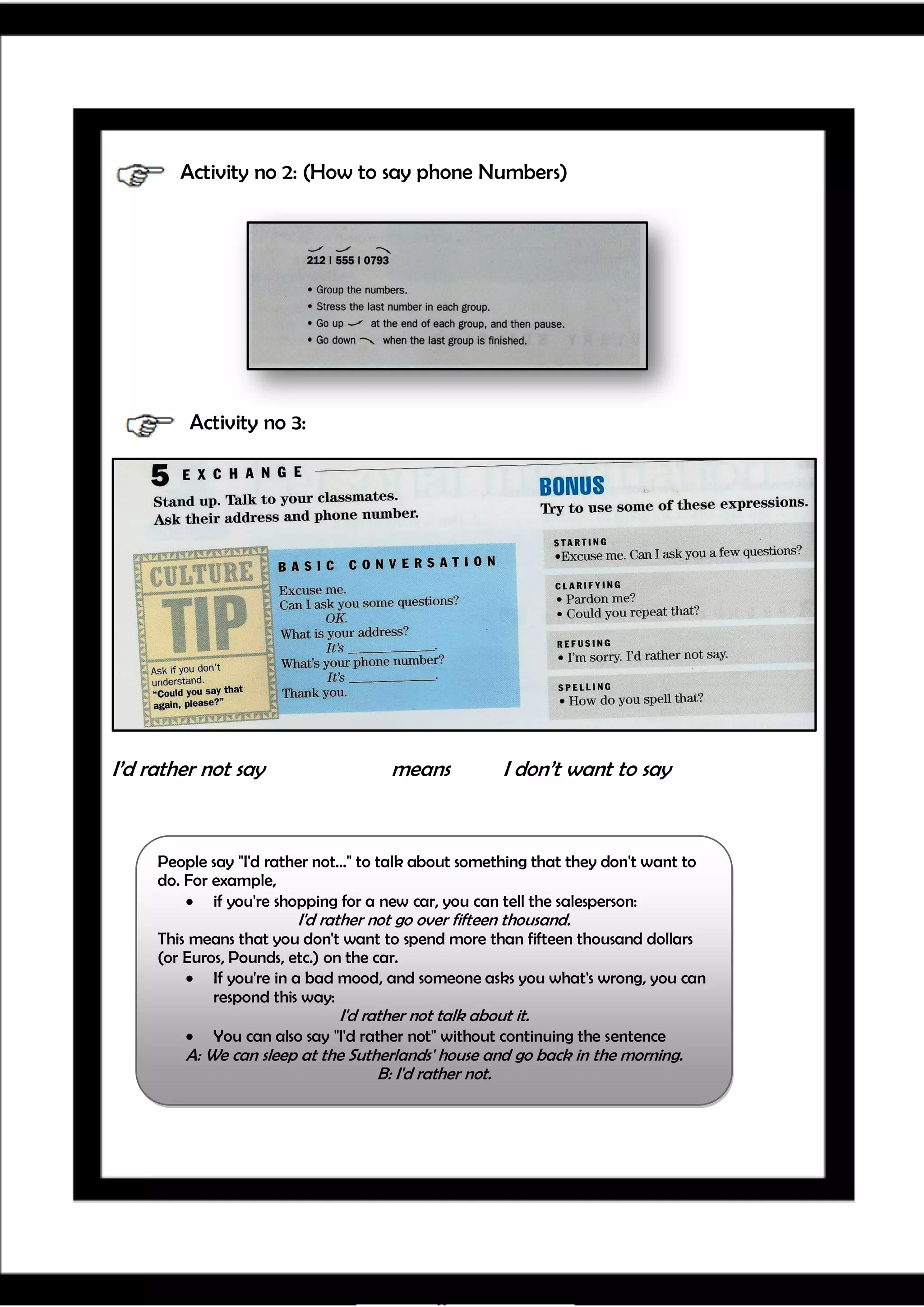 Personal information | PDF