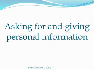 PERSONAL INFORMATION.pptx