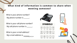 Personal Information English Class 1.pptx