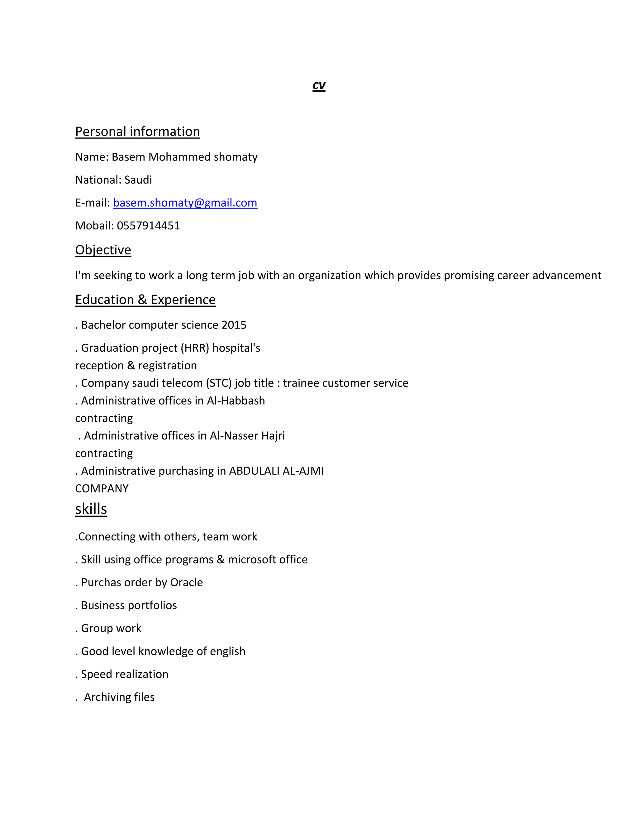 Personal information 1 | PDF