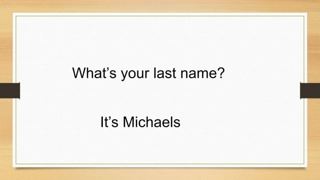 Personal information game | PPTX