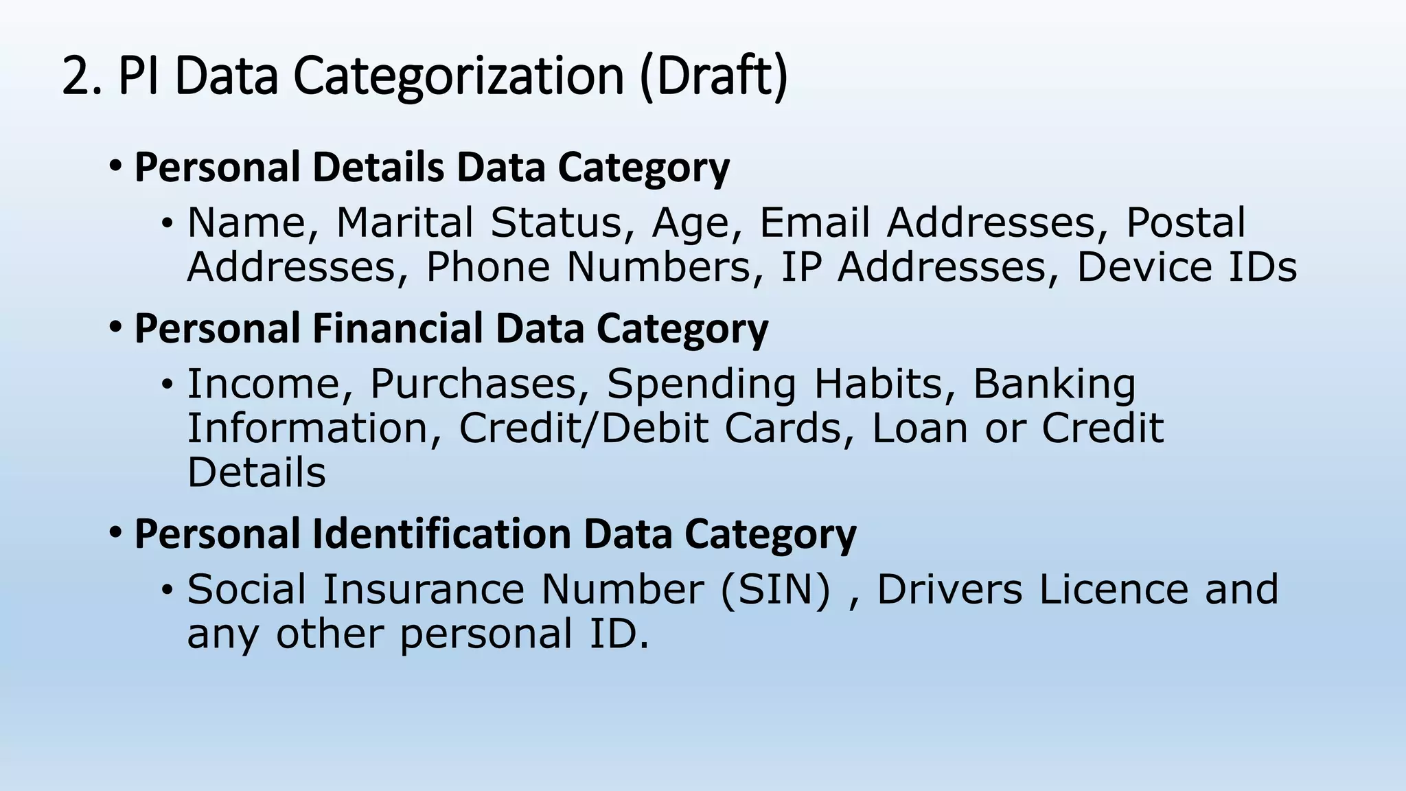 Personal Information Protection and Electronic Documents Act (PIPEDA ...