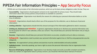 Personal Information Protection and Electronic Documents Act (PIPEDA ...