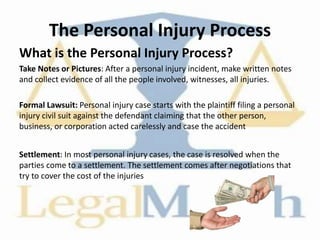 Personal Injury | PPTX