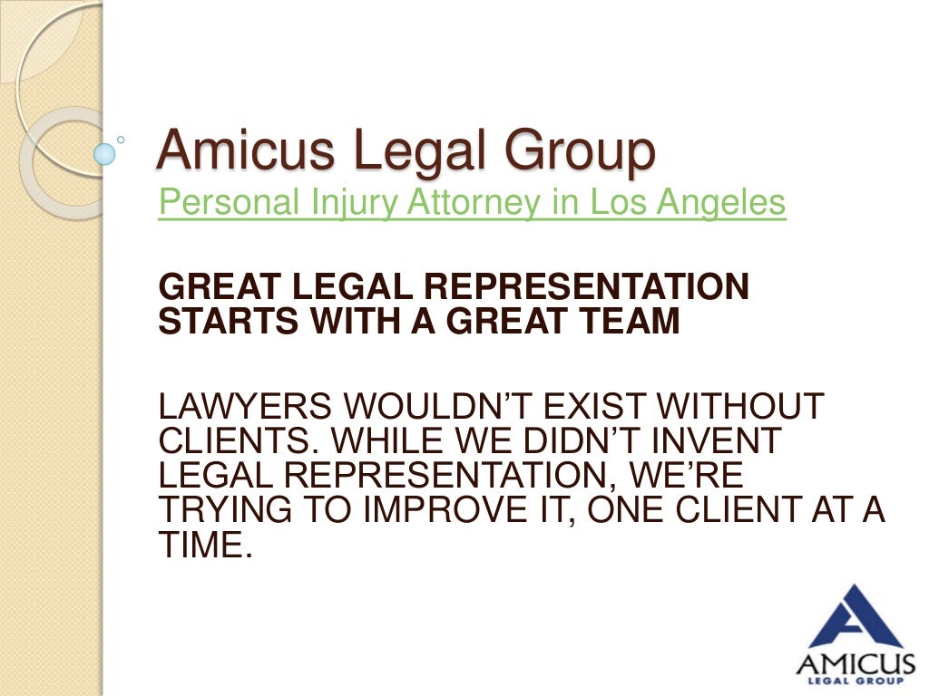 Amicus Legal Group - Personal Injury Attorney in Los Angeles