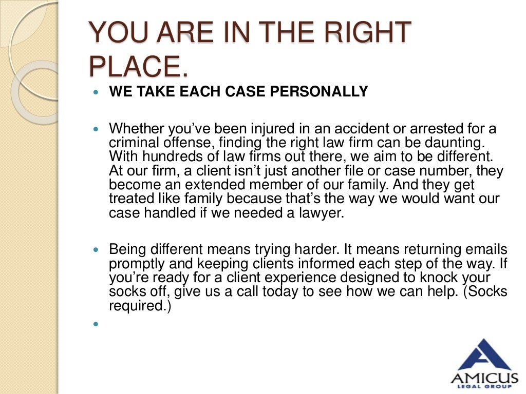 Amicus Legal Group - Personal Injury Attorney in Los Angeles