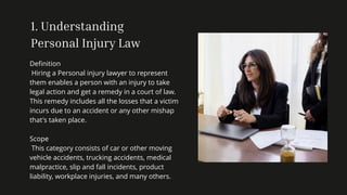 PERSONAL INJURY LAW: EVERYTHING YOU NEED TO KNOW IN 2024 | PPTX