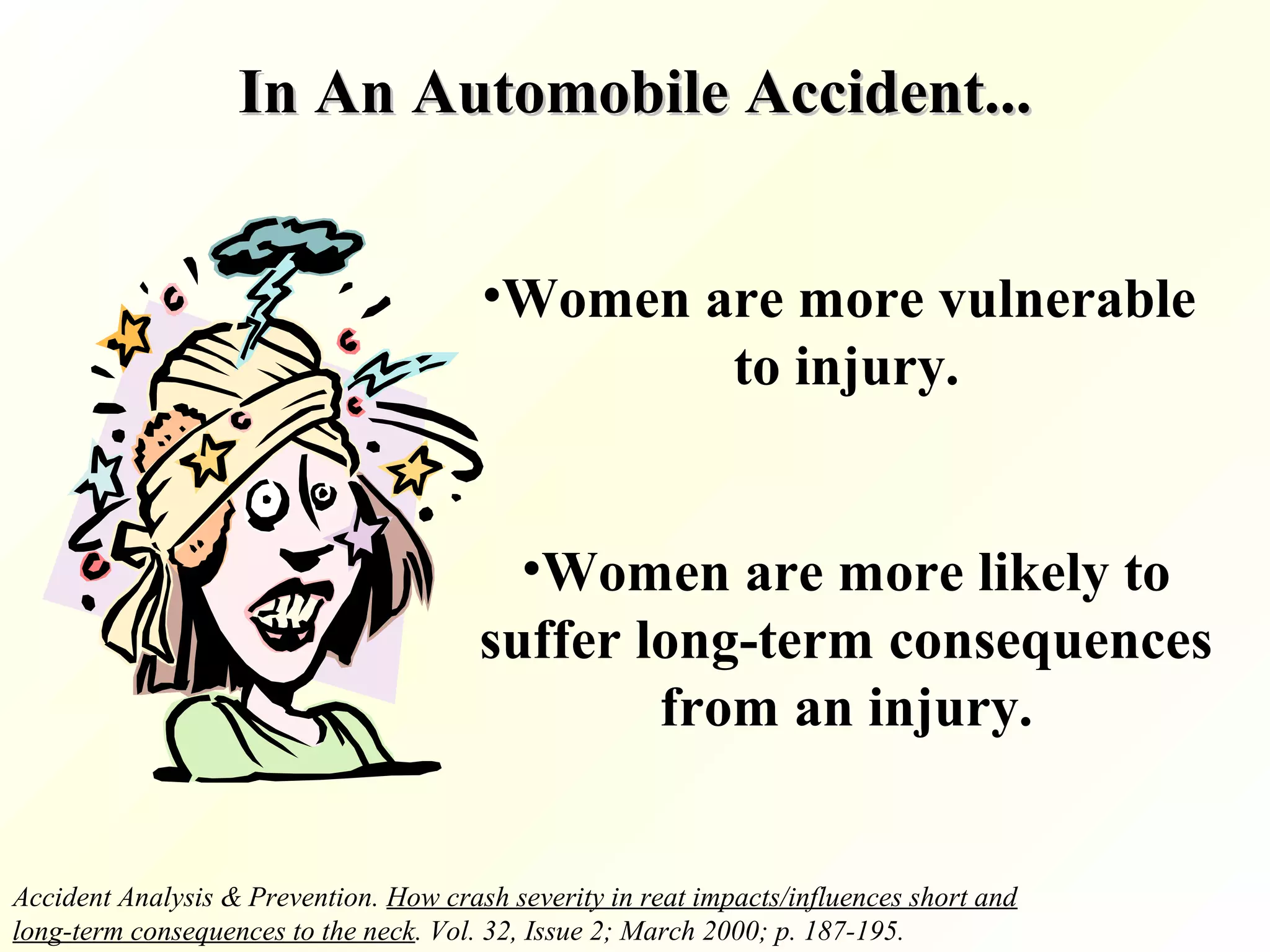 A Minor Accident Equals A Big Problem - Personal Injury Lecture | PPT