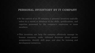 Personal Inventory PPt.pptx