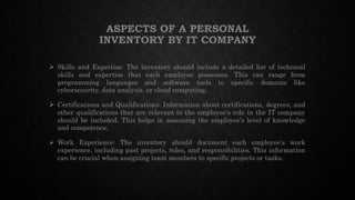 Personal Inventory PPt.pptx