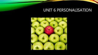 Personalisation | PPTX