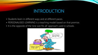 Personalisation of the teaching and learning path | PPTX