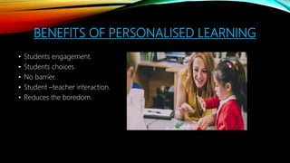 Personalisation of the teaching and learning path | PPTX
