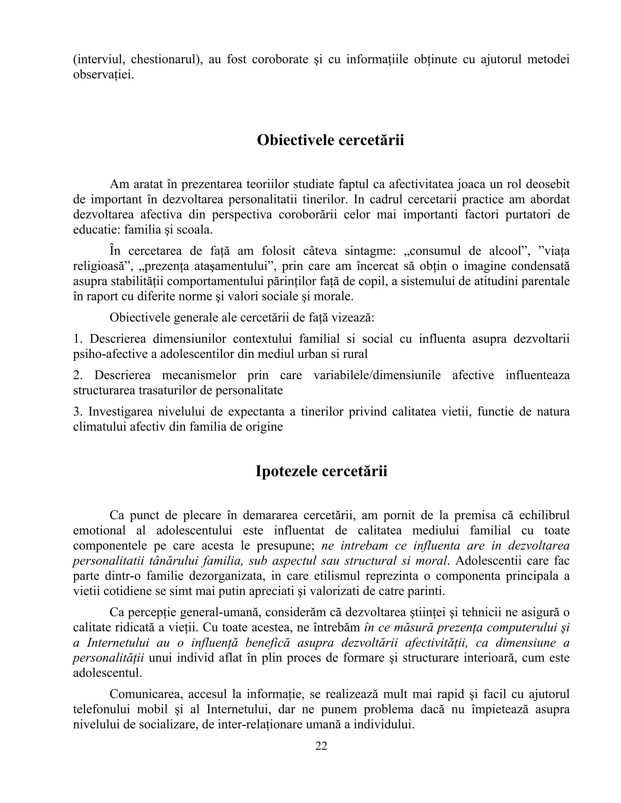 Personalitatea adolescentului | PDF