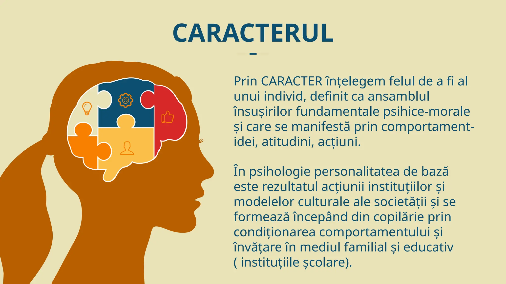 Personalitatea elevului cu cuvinte majuscule | PPT