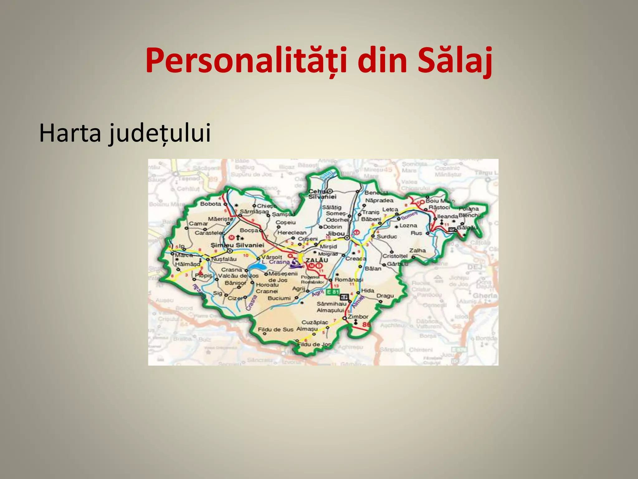 Personalitati din Salaj | PPT